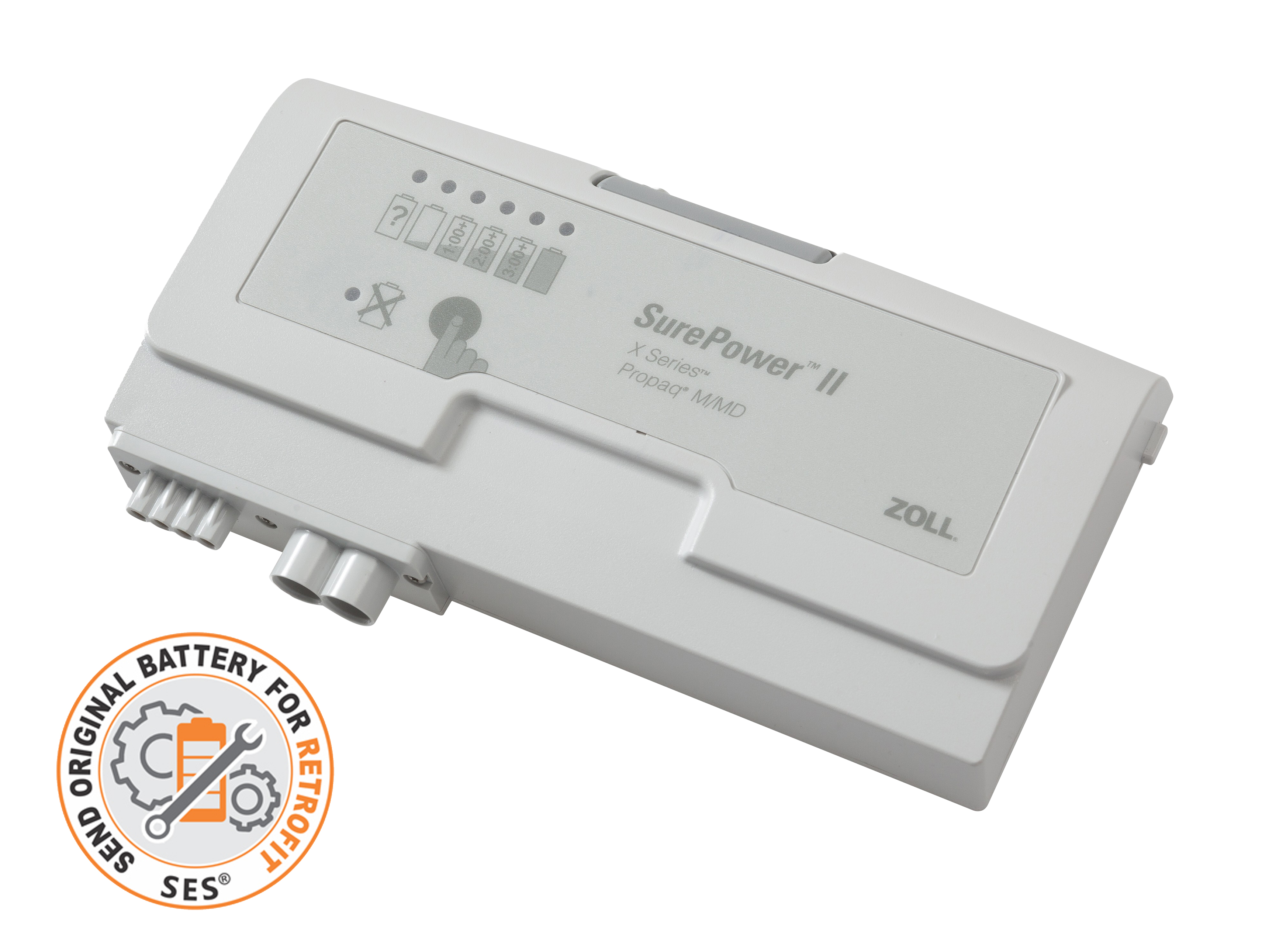 11.1V 7800mAH, LI-ION BATTERY FOR ZOLL X S SERIES SUREPOWER-II