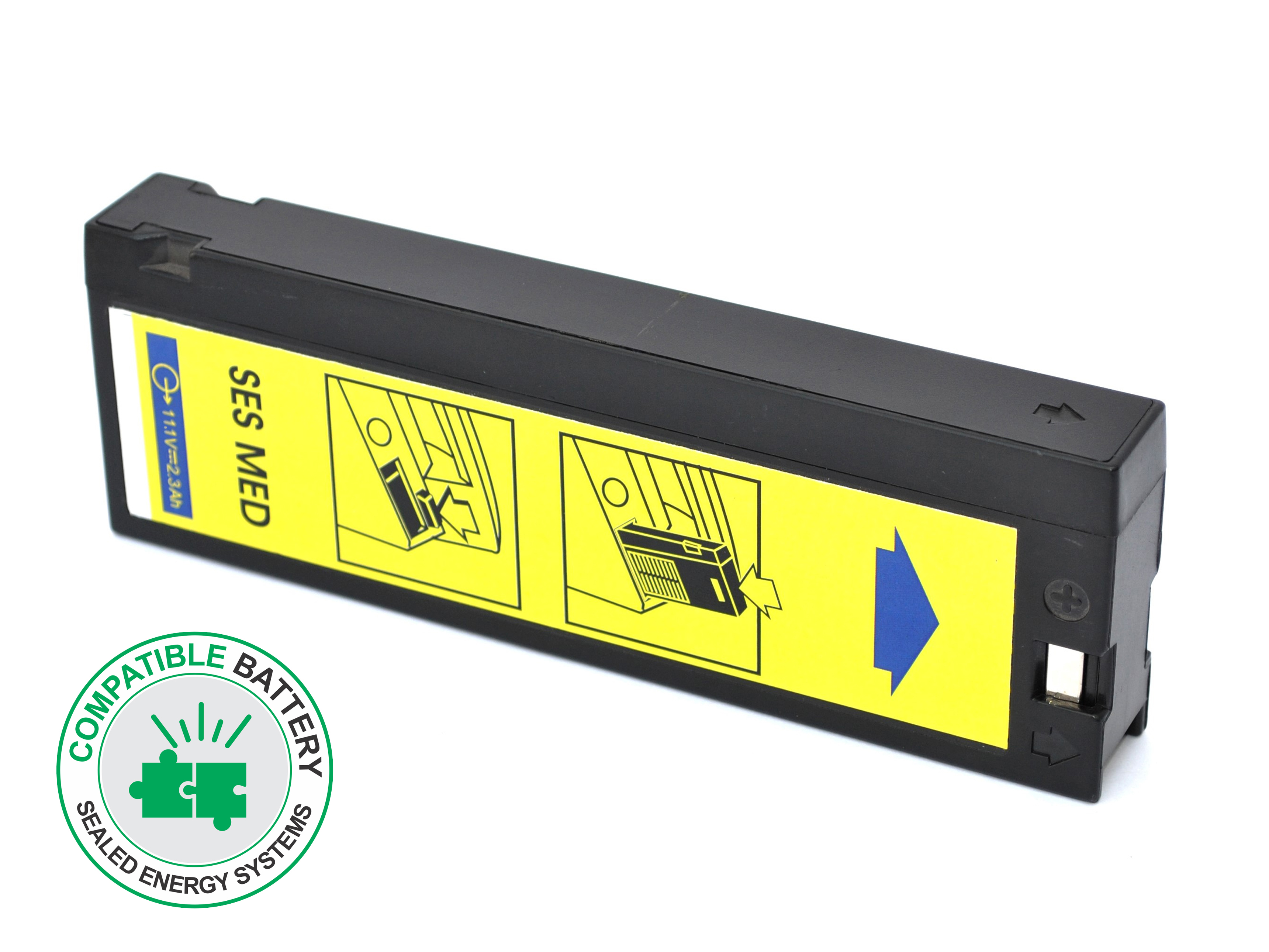 11.1V 2.3AH, BATTERY FOR BIOLIGHT M8000A