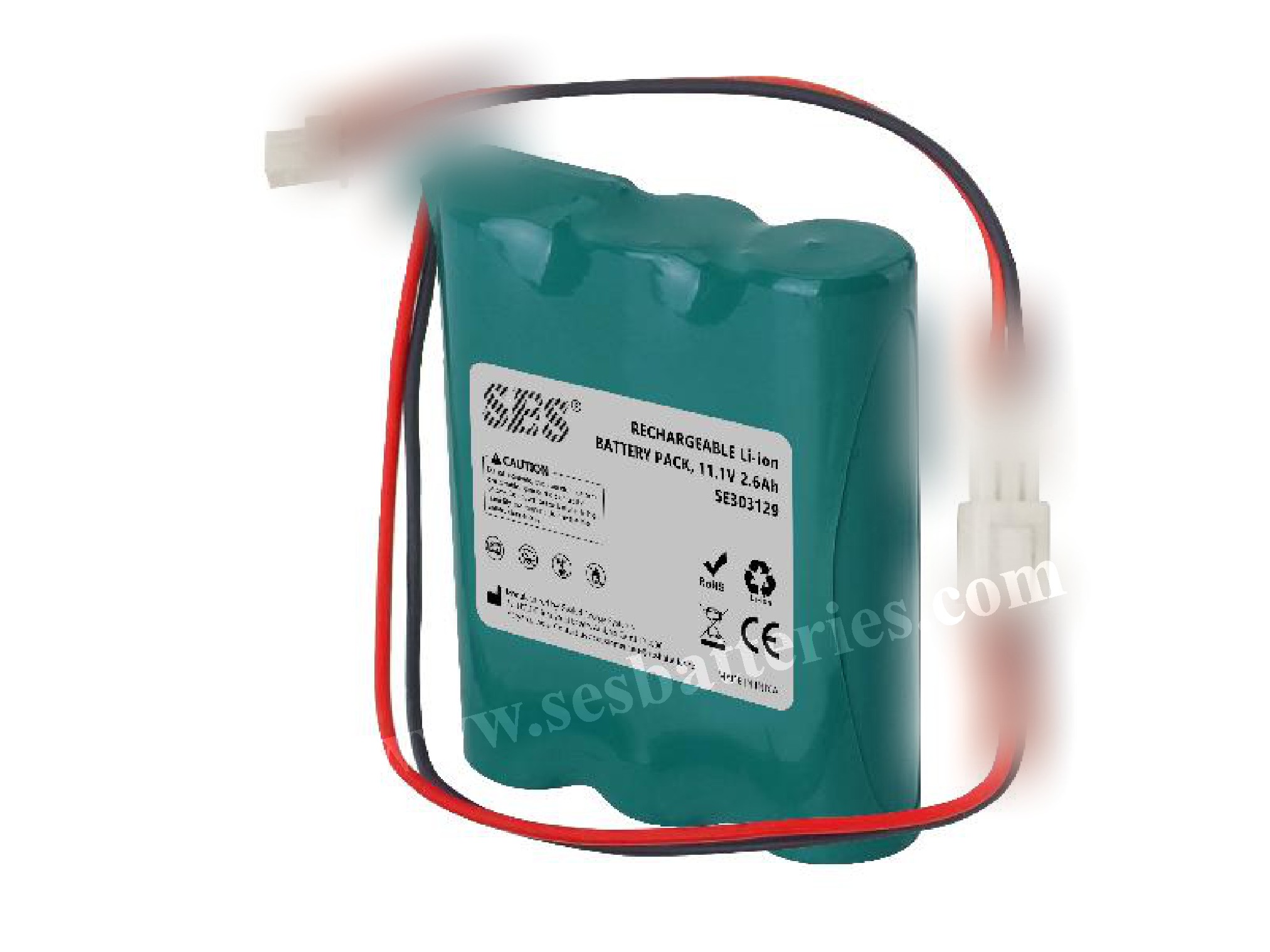 11.1V 2600mAH, LI-ION BATTERY FOR BIONET BM3 MONITOR