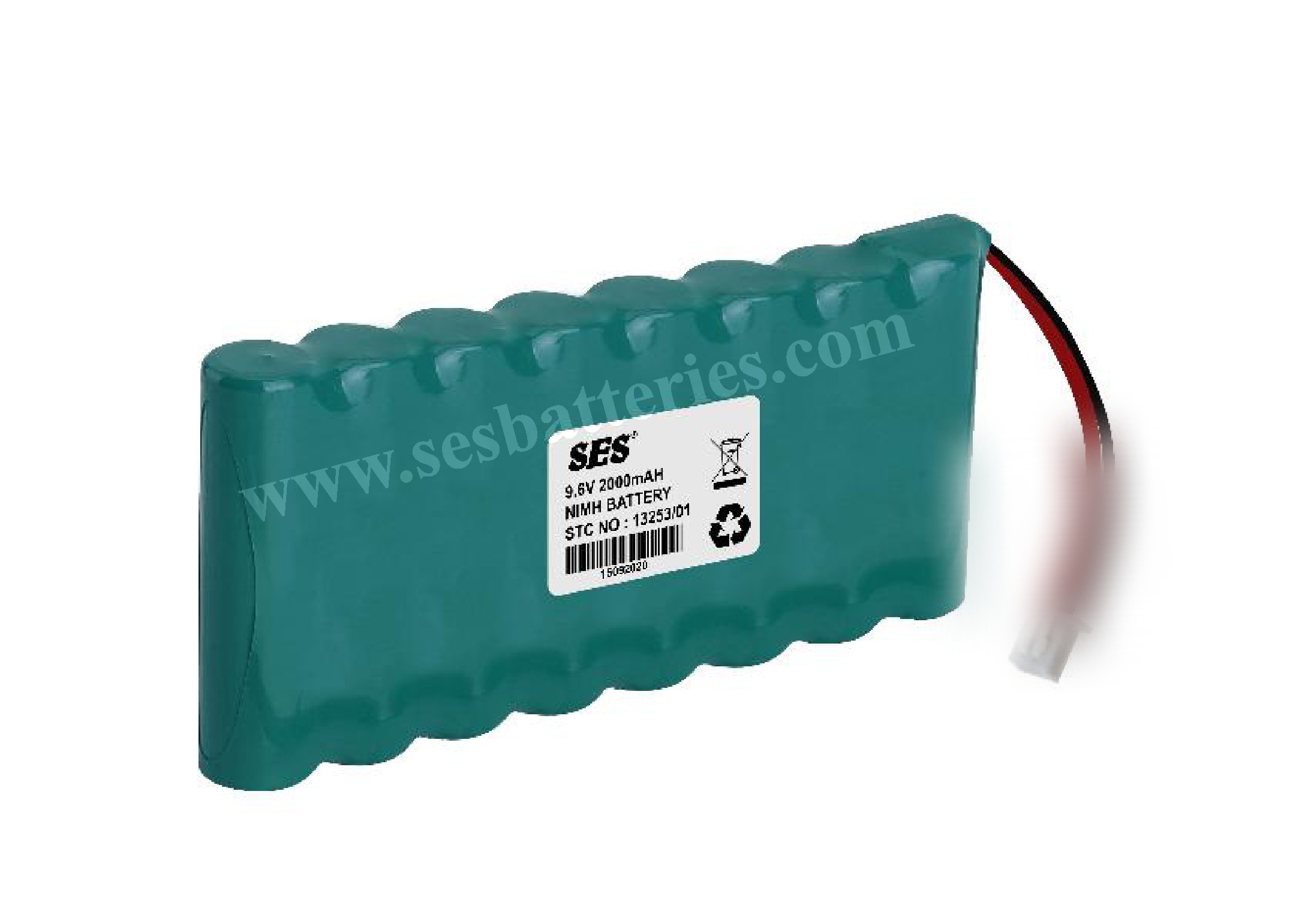 9.6V 2000mAH, NIMH BATTERY FOR BPL ACURA S SYRINGE PUMP